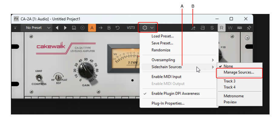 Cakewalk - CakewalkSonar Documentation - Sidechaining enhancements