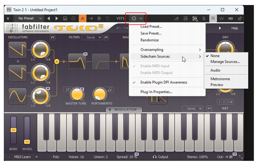 Cakewalk - CakewalkSonar Documentation - Sidechaining enhancements